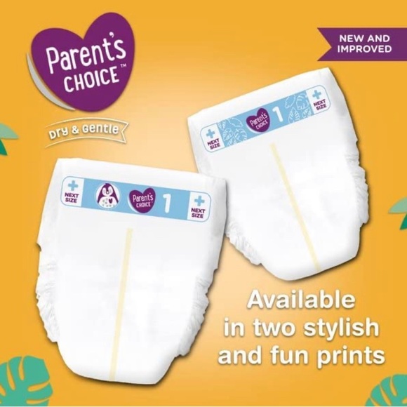 Parents Choice | Bottoms | New Parents Choice Size 168 Count Diapers ...